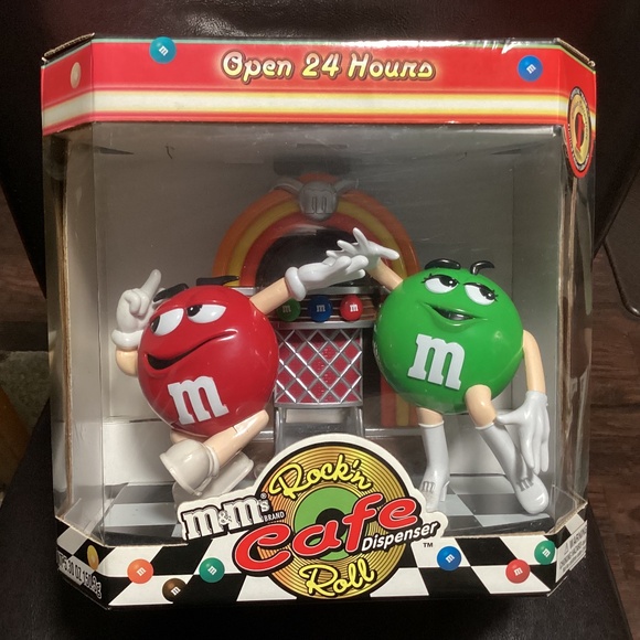 M&M'S | Accents | Mms Brand Limited Edition Candy Dispenser Rockn Roll ...